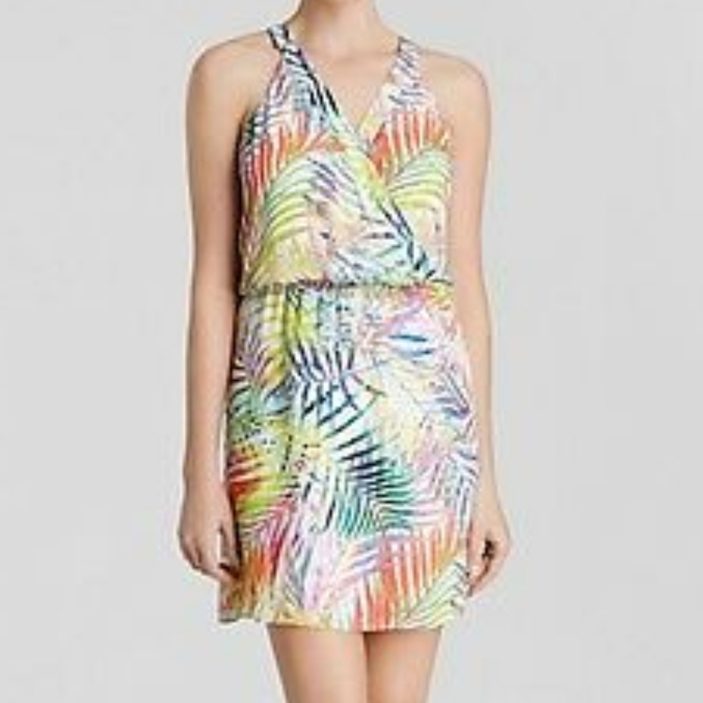 Parker Kita Palmetto Silk Dress - Gem
